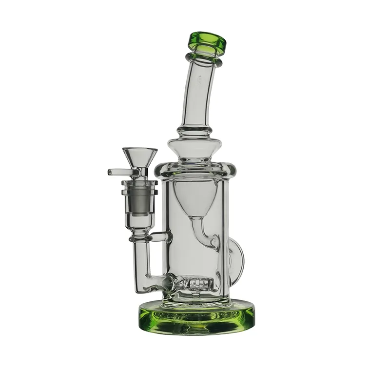 Straight Inside The Triangle Type Hookahs Glass Bong Recycler Pipa De ...