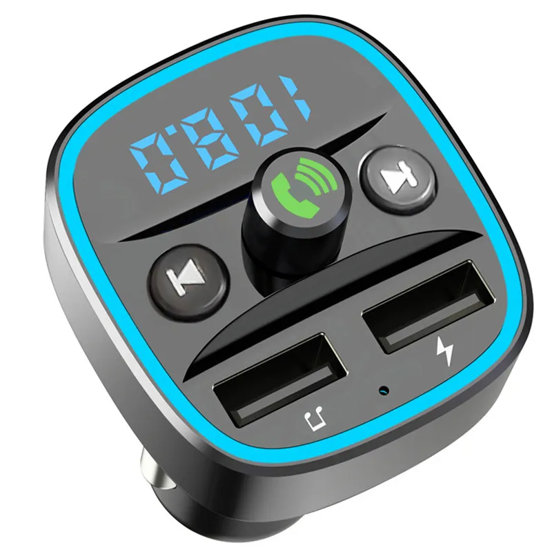 Q1 Bluetooth Car Vehicle Bluetooth Fm Transmitter With Handsfree Audio ...