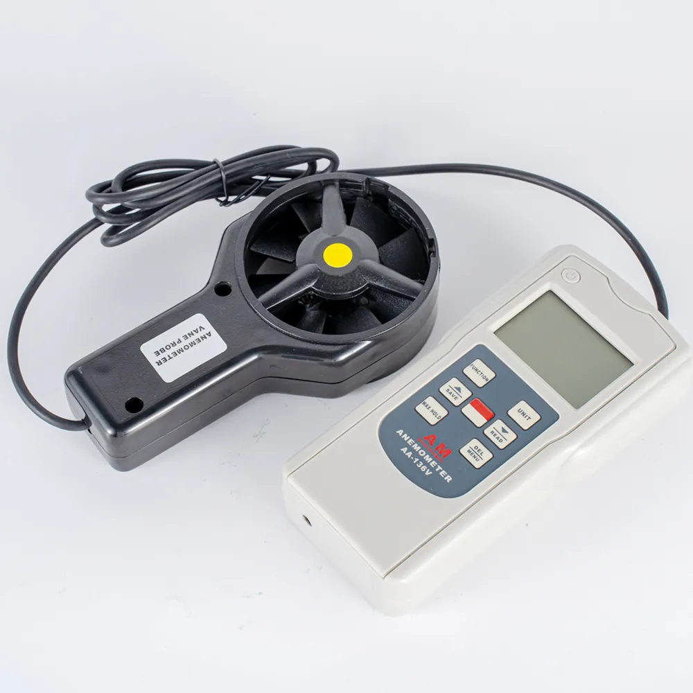Multi-Functional Digital Anemometer - AA-136V Wind Speed Meter with ...