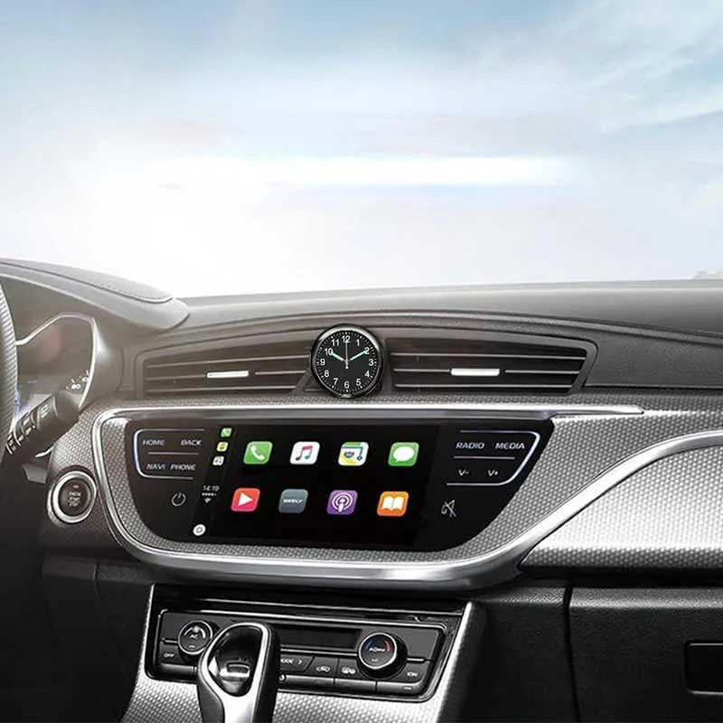 Vibrant LED Digital Electronic Clock With Central Control For Vehicles ...