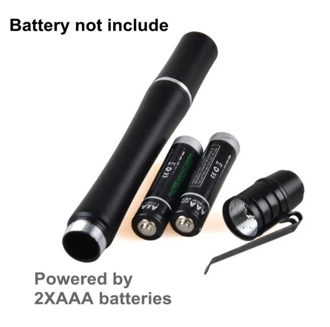 Mini LED Flashlight UV Light Blacklight Waterproof Handheld Ultra ...