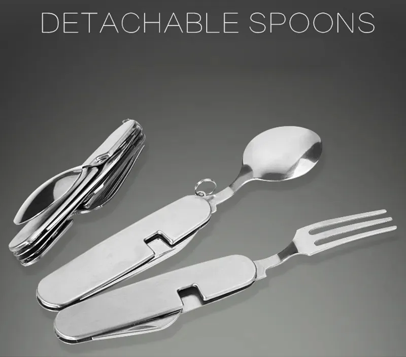 DHgate.com:4 in 1 Stainless Steel Multifunctional Dismountable Spoons ...