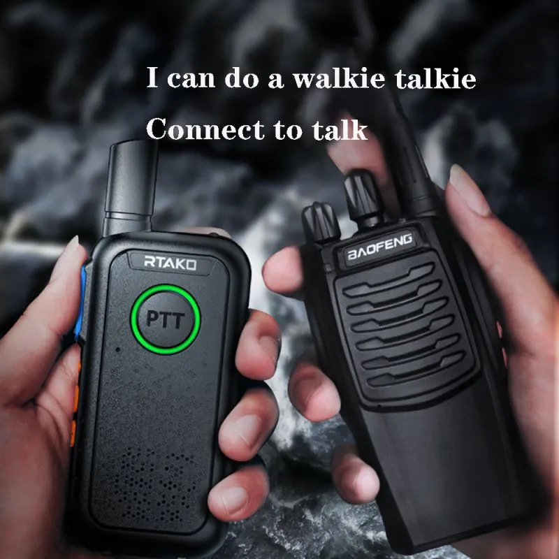 Mini Walkie Talkies 2 Pack Ultra Thin, High Power 5 10km Range, Perfect ...