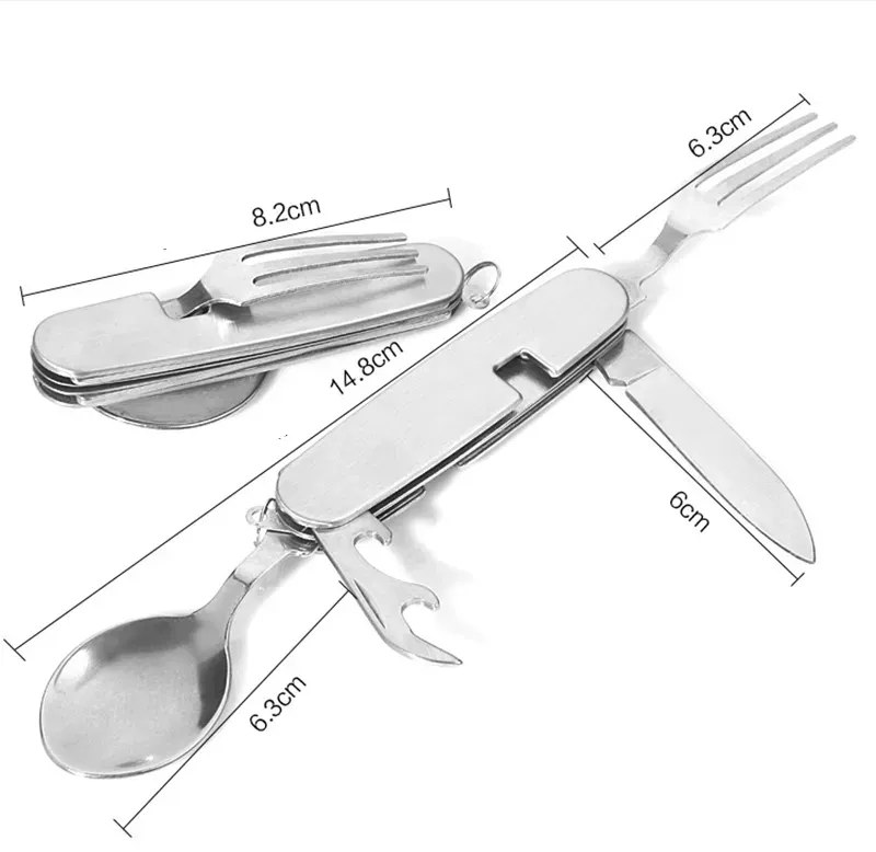 DHgate.com:4 in 1 Stainless Steel Multifunctional Dismountable Spoons ...