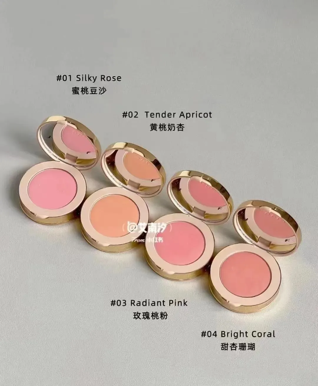 DHgate.com:Silky Blush Powder Palette - 4 Shades of Silky Rose, Tender ...