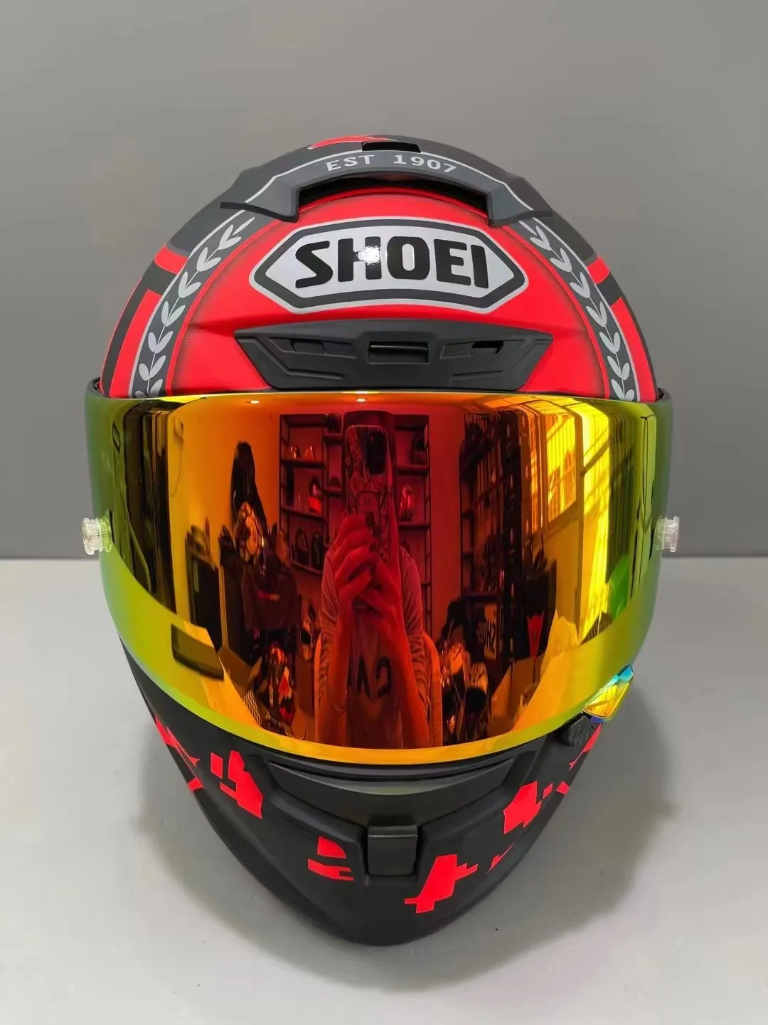 Shoei X14 TT ISLE OF MAN Red X Sprit 3 Full Face... From Cyhelmet, $145 ...