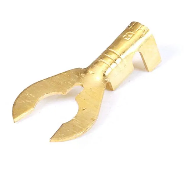 Crab Foot Lug U-Shaped Fork-Shaped Copper Terminal Grounding Lug Copper ...