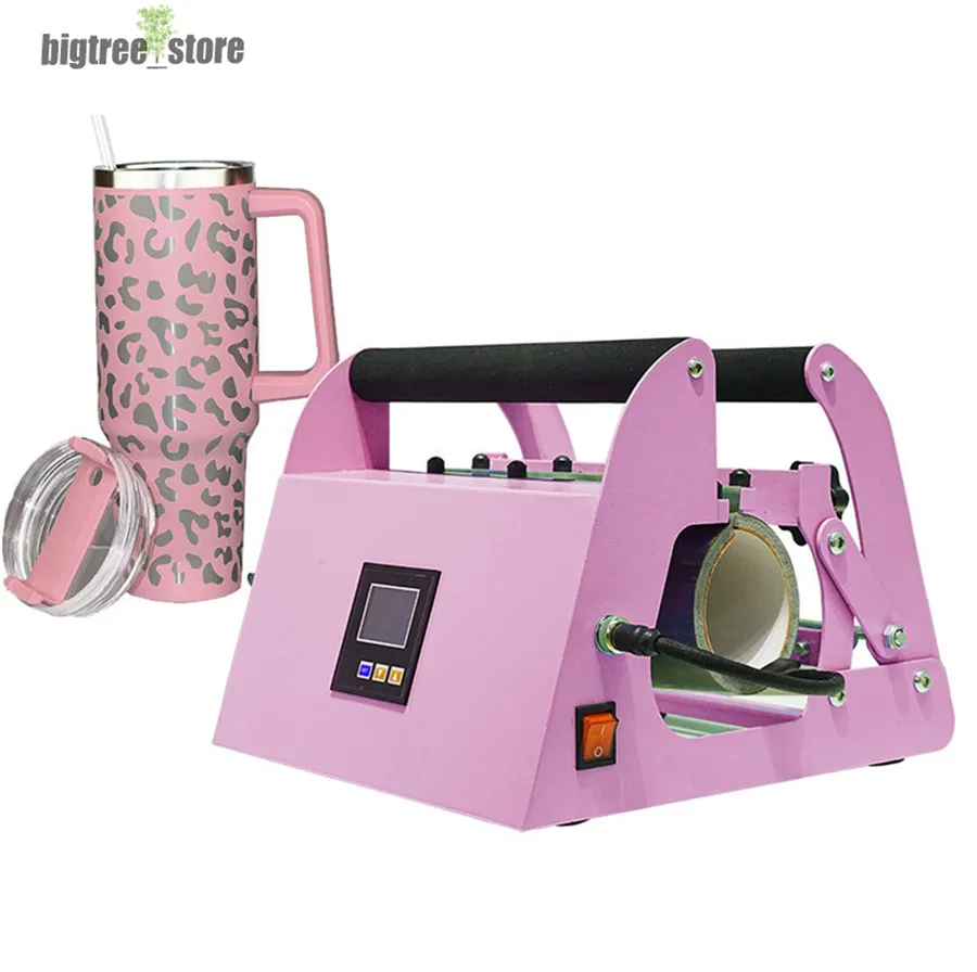 Heat Transfer Machine: DIY Sublimation Mug Press for 40oz Mugs - Hot Printing Digital Baking Cup ...