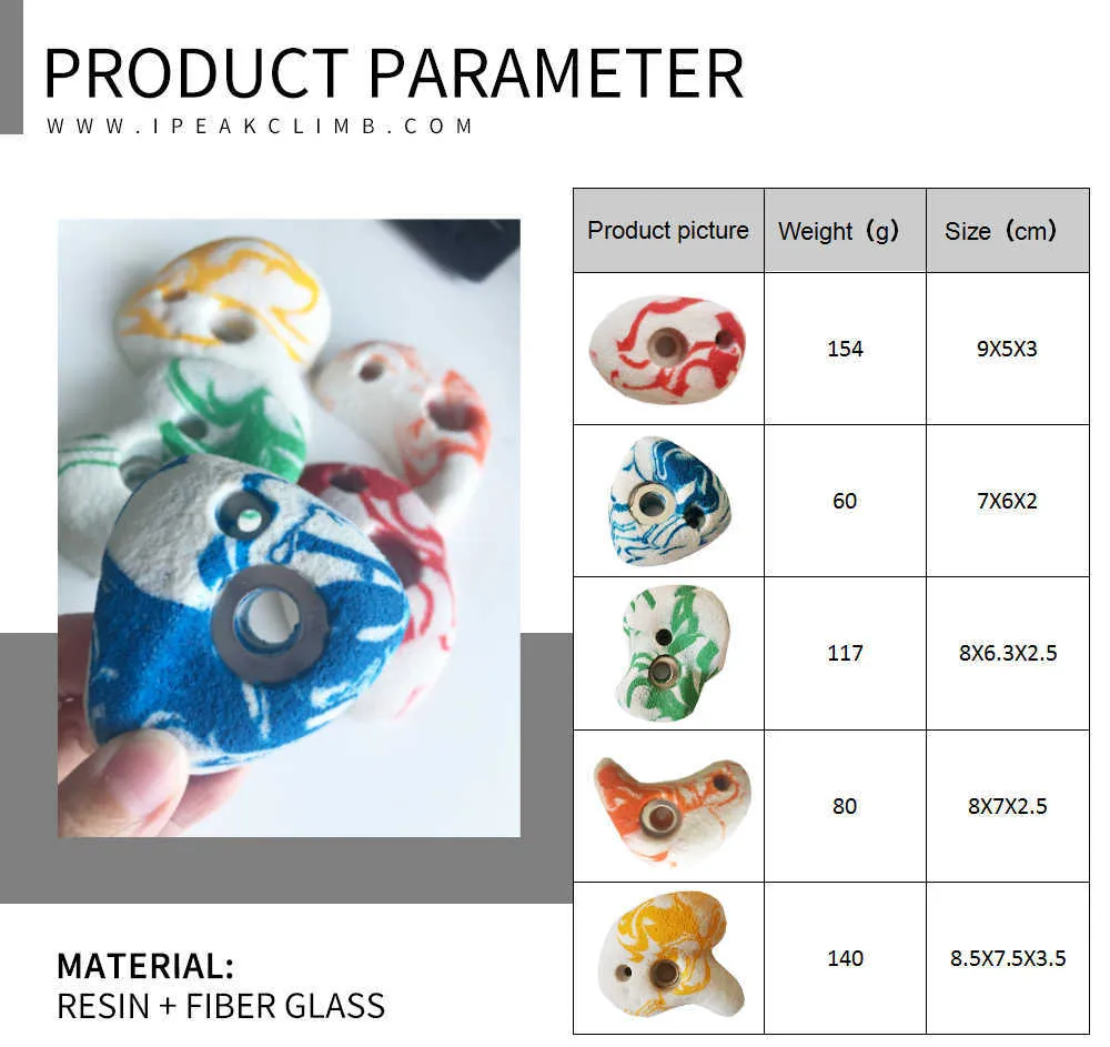 Rock Climbing Stone/Wall: Two-Tone Rock Protection for Outdoor ...