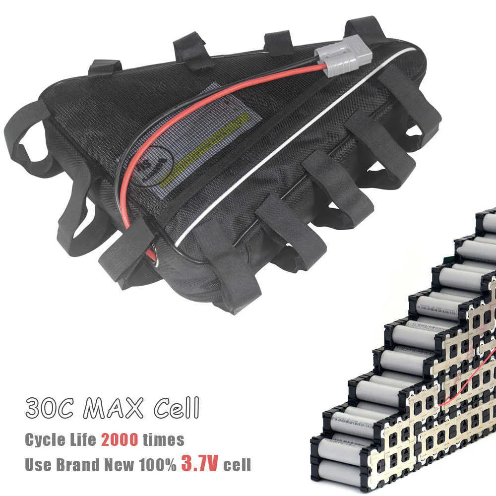 Triangle Bag Lithium Battery Pack 72V 30AH 40AH For 2024 Electric ...