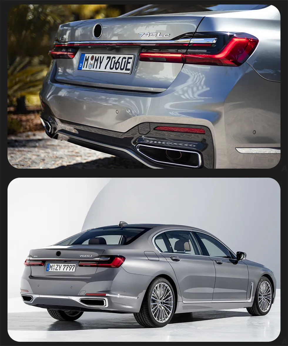 Car Tail Lights LED Turn Signal, Brake & Reverse Light For 7 Series G11 ...