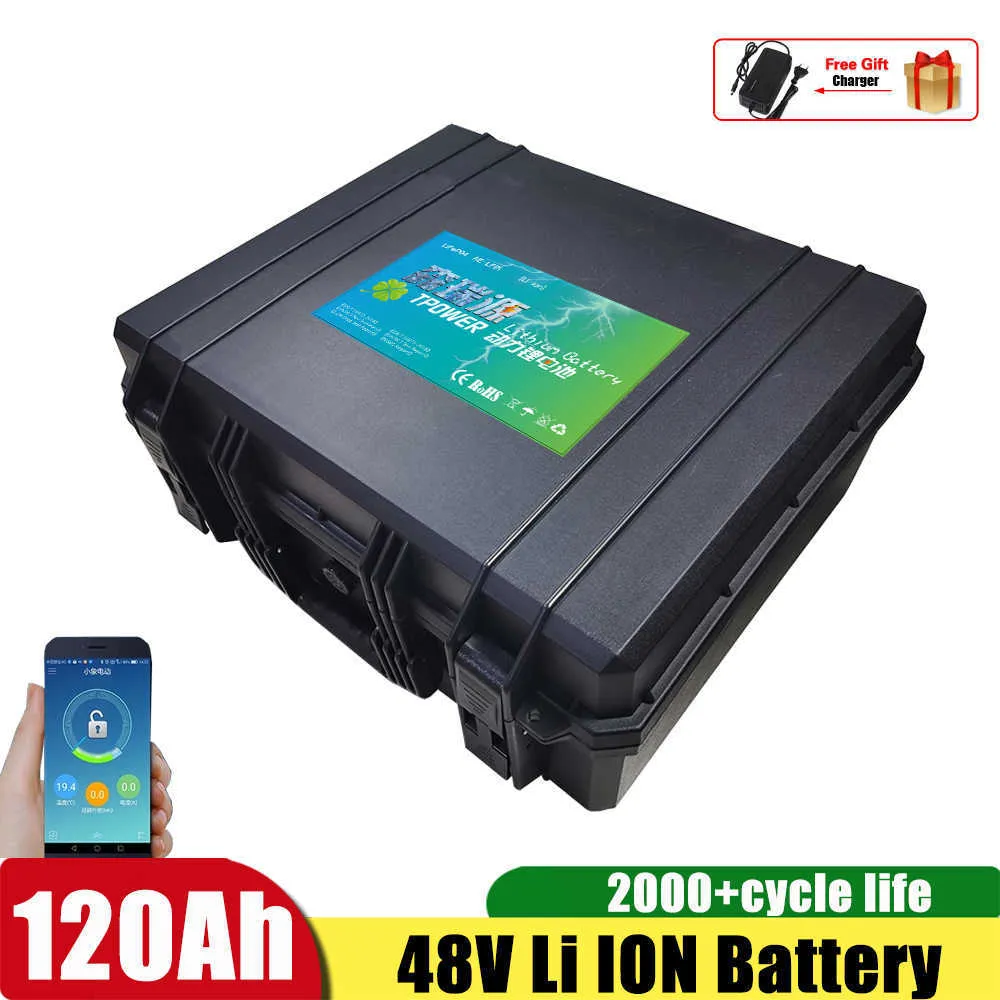 Powerful 48V 120AH Lithium Ion Battery Pack For Electric Scooters ...