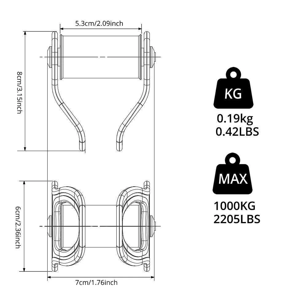 DHgate.com:Rock Protection Ninja Slider Slackline Pulley Your Ninja ...