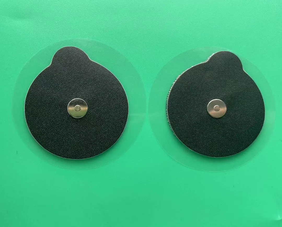 Tens Electrode Pads: Black Magnetic Buckle Replacement Pads For EMS ...