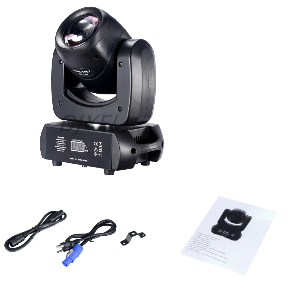 DHgate.com:120W Mini LED Moving Head Light with 8 Rotating Prisms for ...