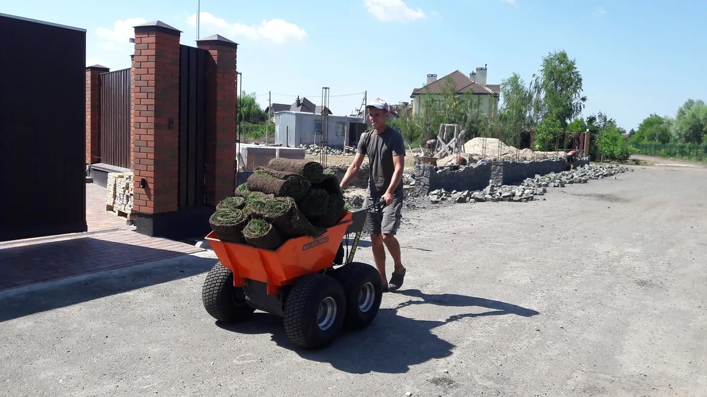 DHgate.com:Self-propelled Motorized Wheelbarrow - 250kg Heavy Duty ...