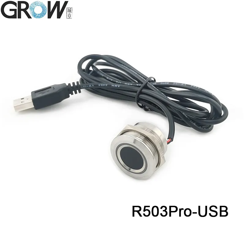 GROW R503Pro UART/USB 1500 Capacity DC3.3V Capacitive Fingerprint ...