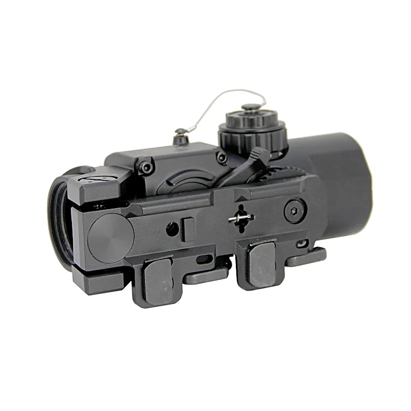 Tactical 1x 4x Magnification DR Dual Role Scope 4x Magnifier Optic ...