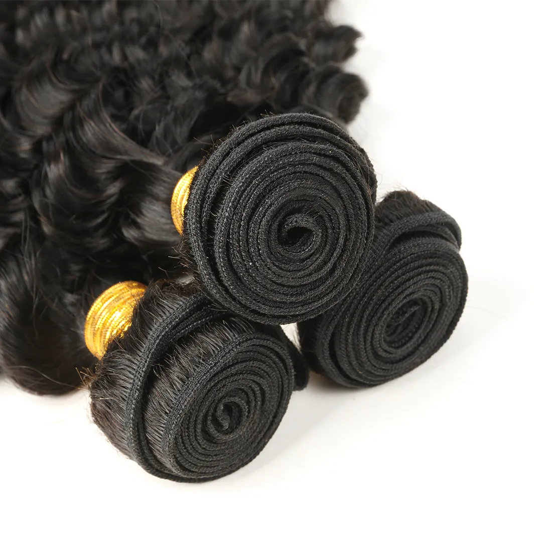 Premium Peruvian Water Wave Hair Bundles Extensions Loose Deep Wave ...