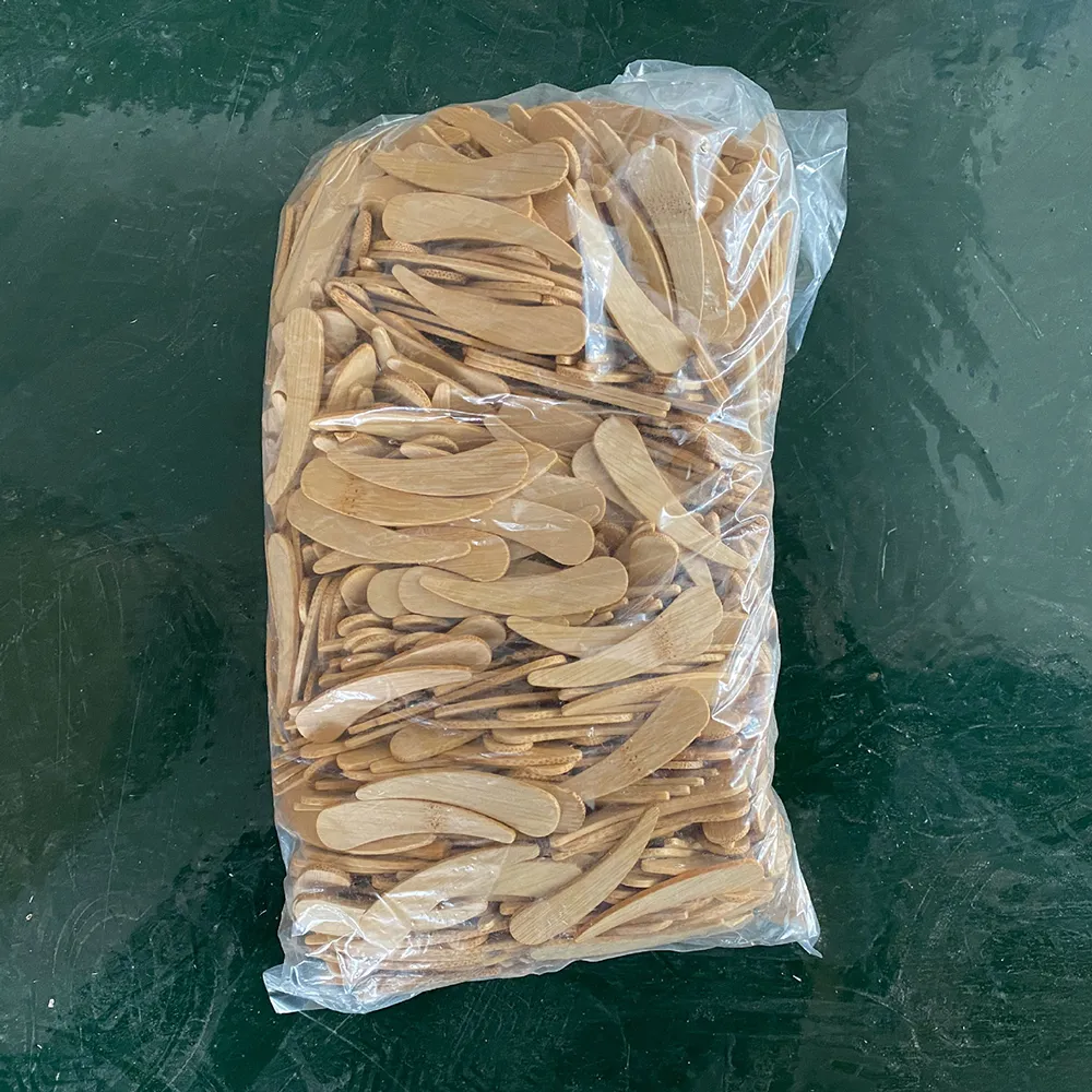 Bamboo Face Cream Spoon Curved Skin Care Beauty Spatula Spoons Eye ...