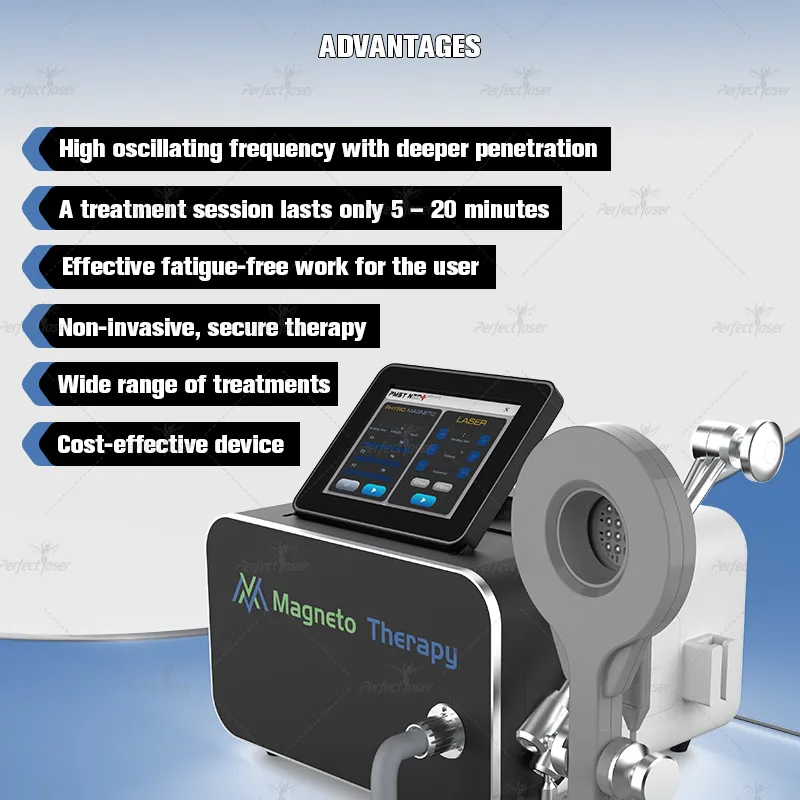 Electromagnetic Therapy Machine For Pain Relief High Powered Tissue ...