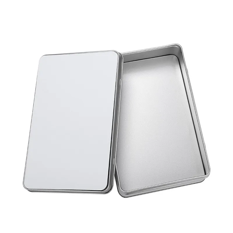 Sublimation Blank Tin Box - Customizable Metal Storage Container, Candy ...