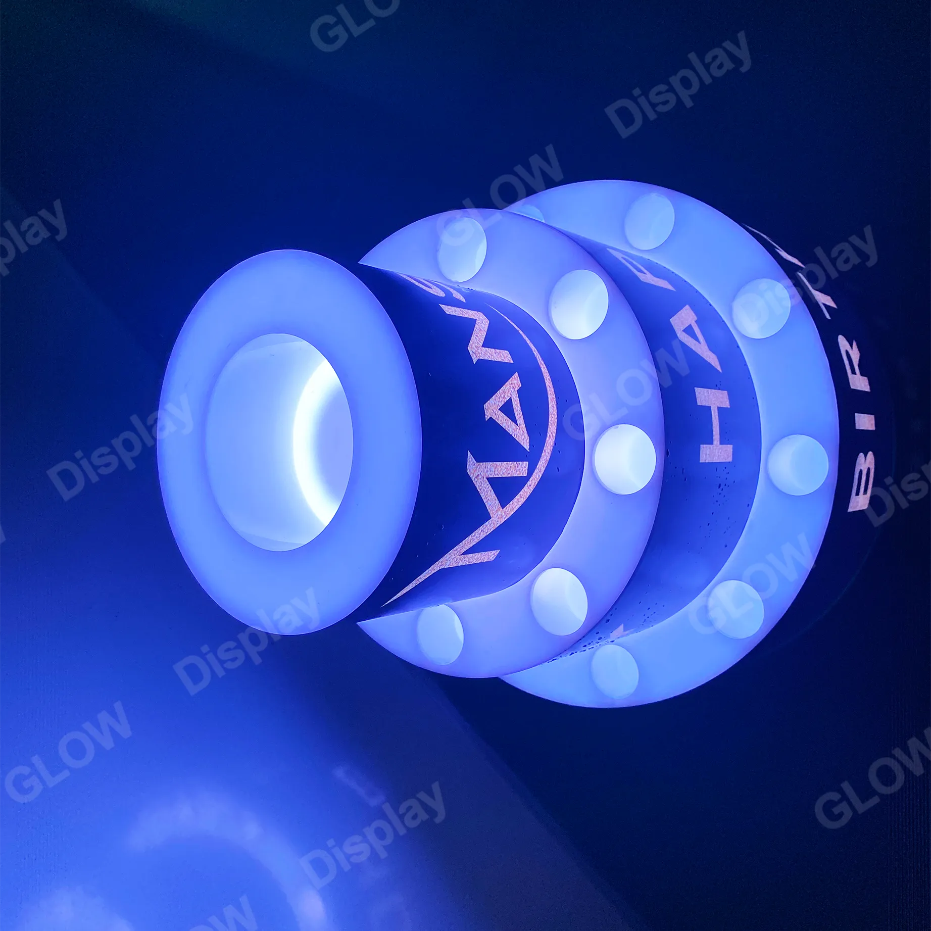 LED Cake Stand | Illuminated 3 Tier Party Cake Bar VIP Events, Lounge ...