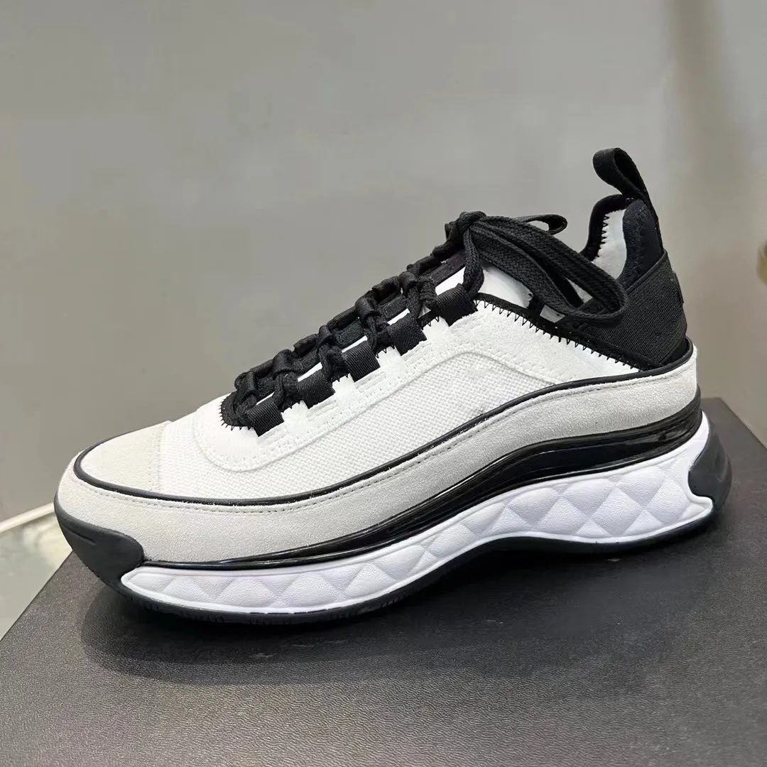 Designer Reflective Calfskin Platform Sneakers For... From Sunshine ...