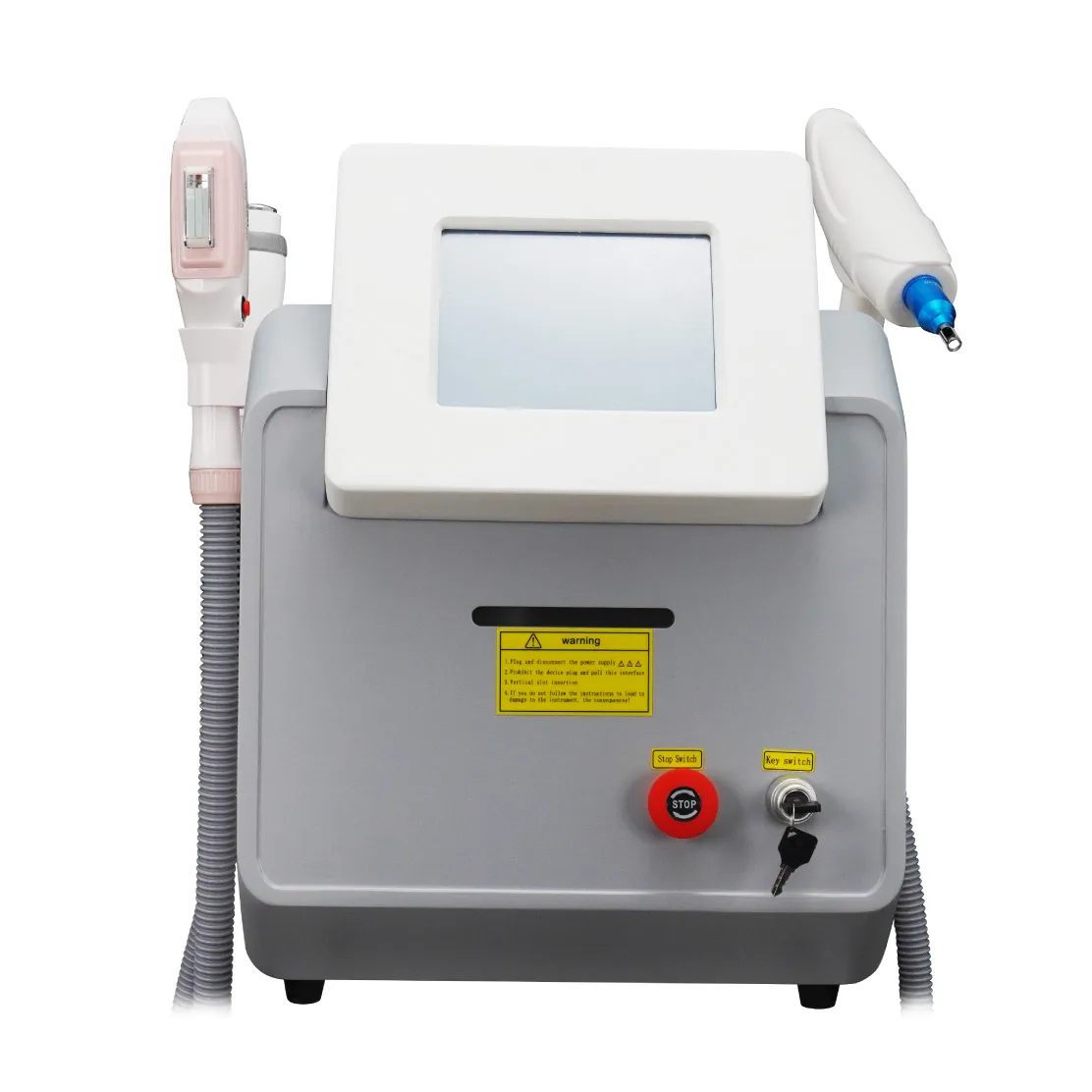 3 In 1 Portable IPL Magneto Opt Hair Removal Machine For Tattoo, Facial ...