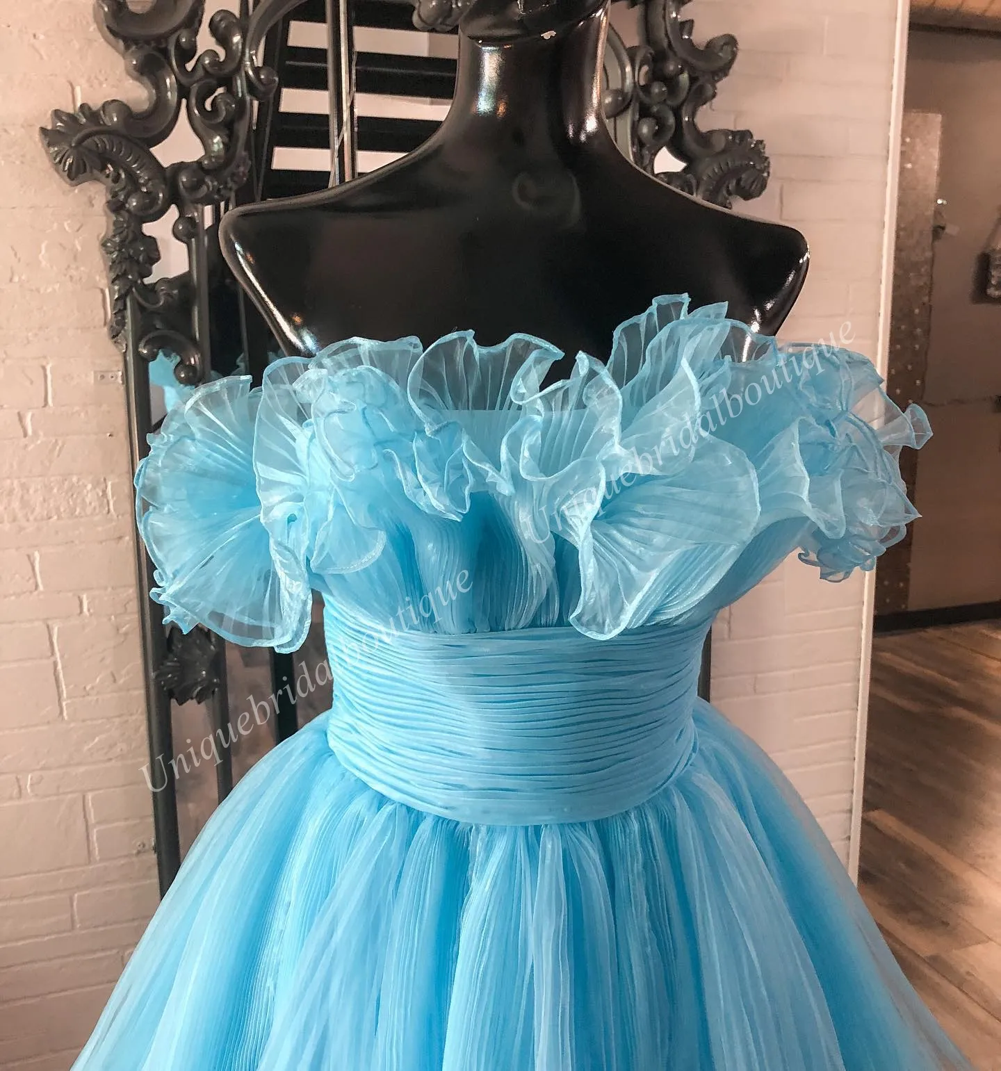 Pleated Organza Tulle Party Dress Womens With Ruffle Tiered Pleated Organza Tulle Party Dress Womens With Ruffle Tiered