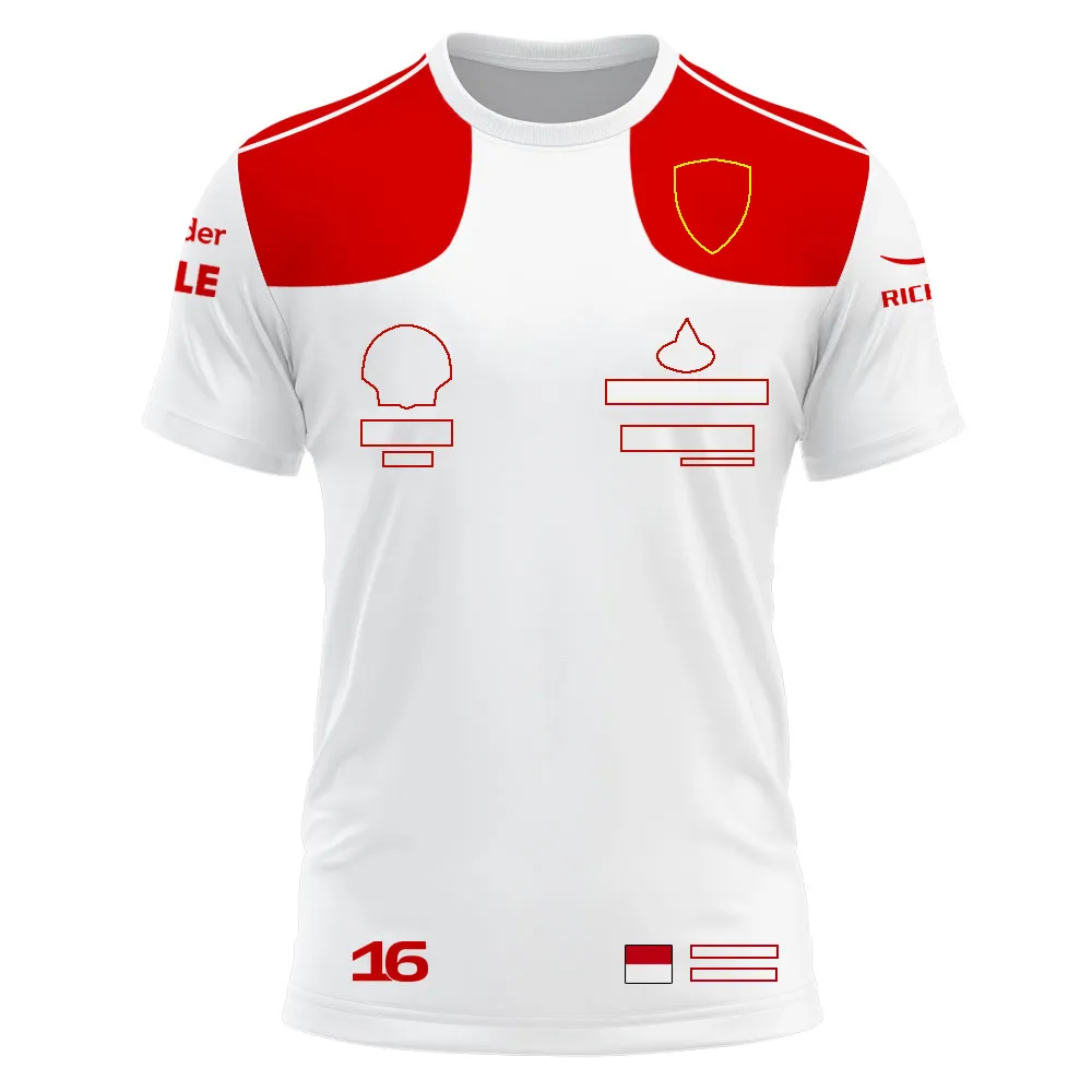F1 2024 Team T Shirt Formula 1 Racing Fans T Shirt Summer New Extreme ...