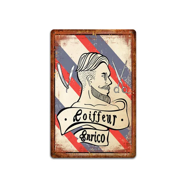 Vintage Barbershop Signs