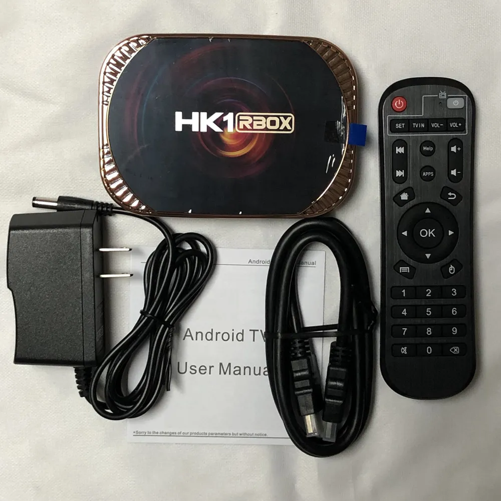 Android 11 TV Box HK1 RBOX X4 8K 3D WiFi 2.4G 5G Smart Set Top Box ...