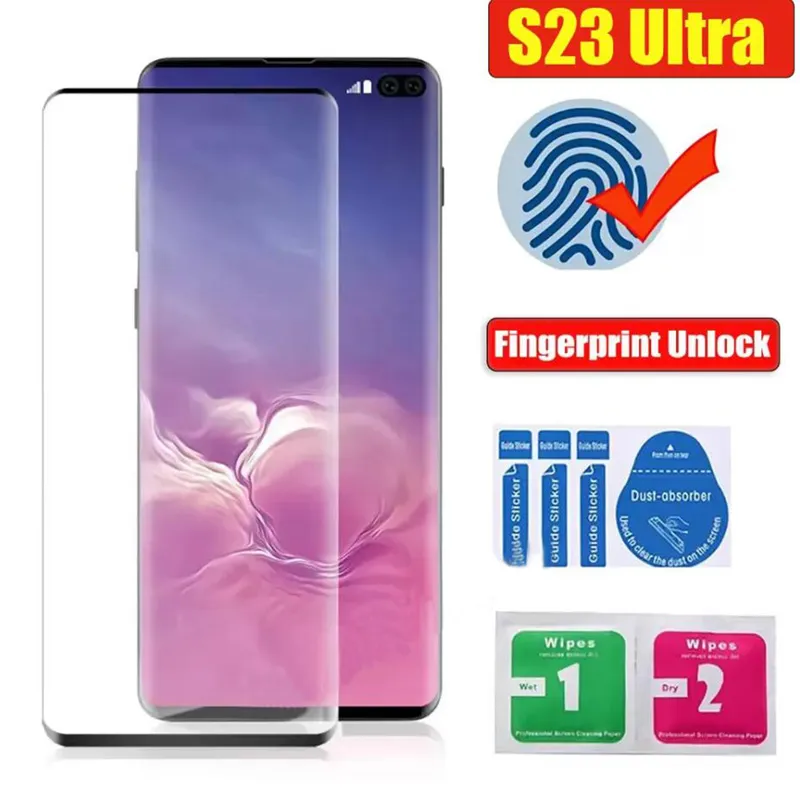 Tempered Glass S21 Ultra Screen Protector With 3D Curved Edge Glue For ...