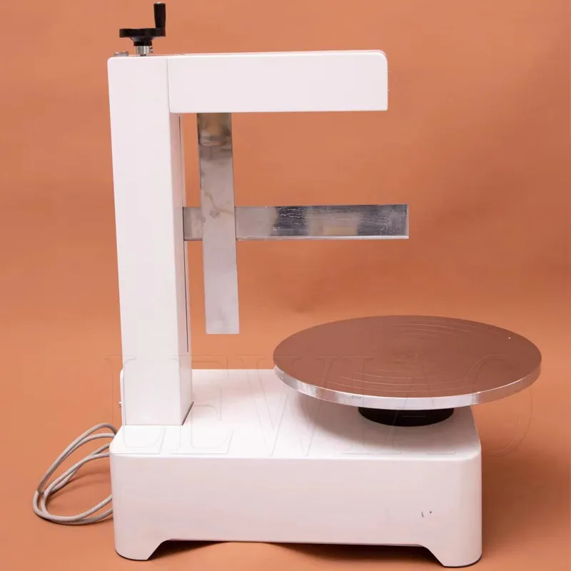 Automatic Birthday Cake Spreading Machine Round Cake Smoothing Machine ...