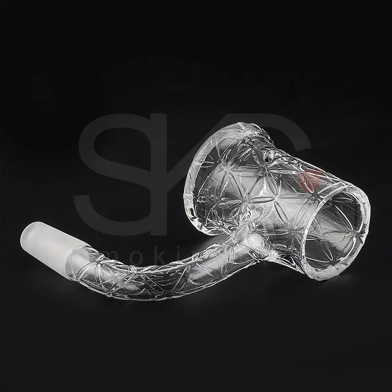 Sandblasting Fully Welded Auto Beveled Edge Smoke Quartz Evan Shore ...