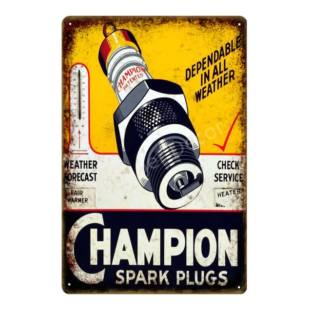 DHgate.com:Vintage personalized tin sign Motor Oil Gasoline Metal Signs ...