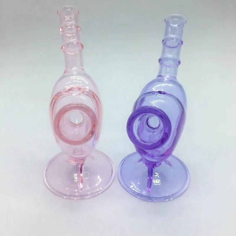 Wholesale Colorful Mini Girl Glass Bubbler With Love Heart Swords For ...