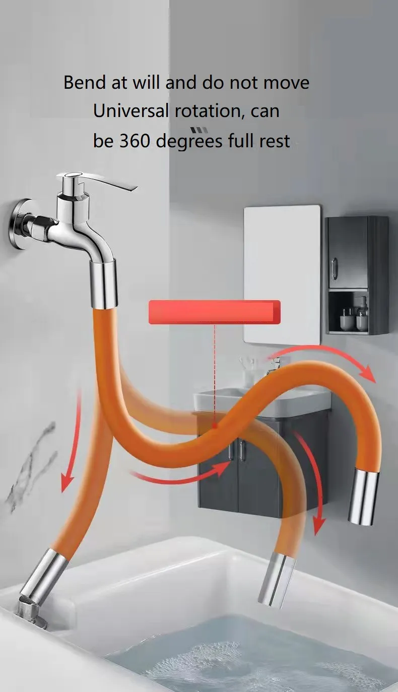 Faucet Extender | Universal 360° Rotatable Splash Proof Kitchen Sink ...