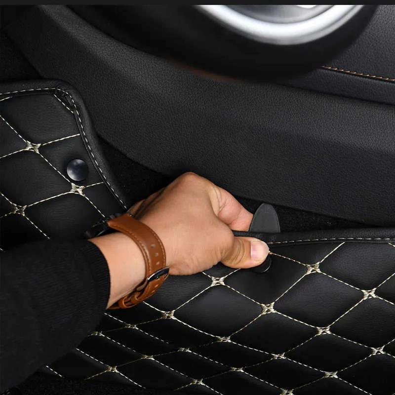 Jeep Compass 2018 2024 Custom Leather Car Floor Mats All Weather Protection Interior Accessories DropShipping Center