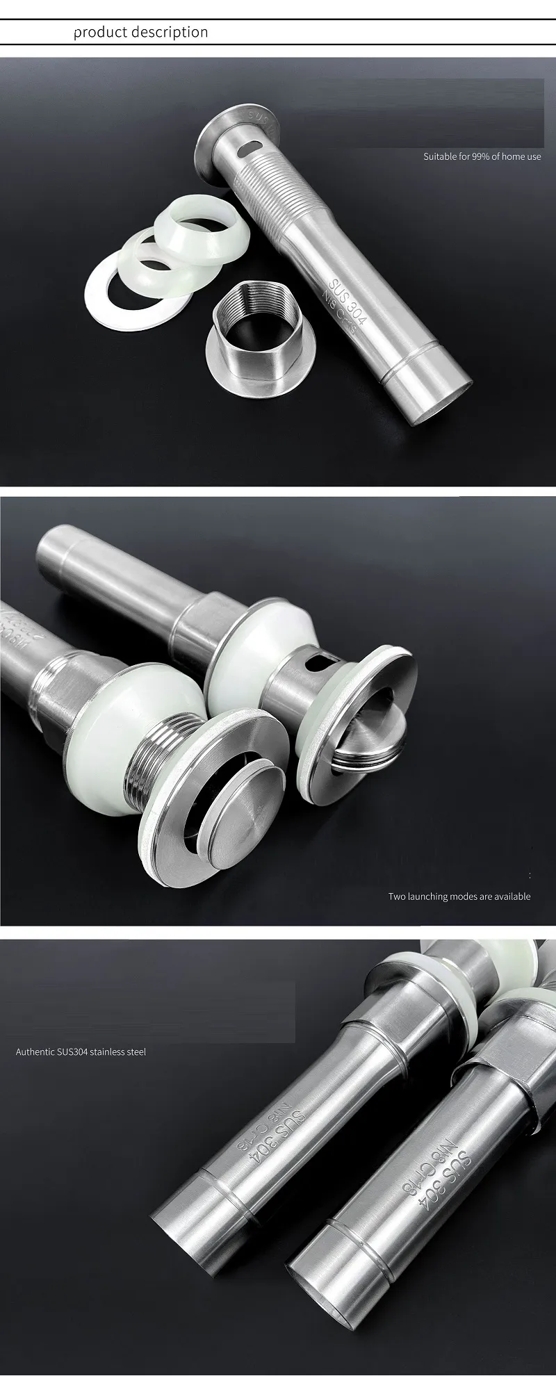 Floor Drain Shower Drain Washbasin Basin Launching Device Clamshell ...