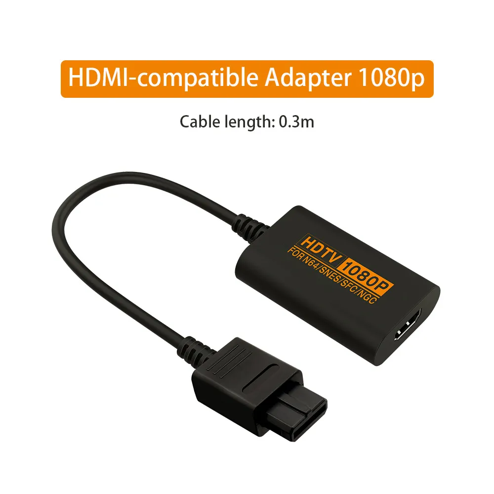 HD SNES/NGC/SFC To HDMI Converter Adapter Cable 2024 Version, Supports ...