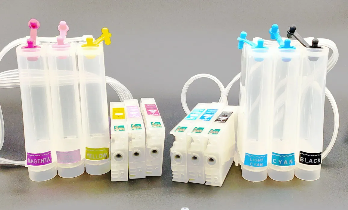 RX700 Printer CISS - Continuous Ink Supply System for Epson T5591-T5596 ...