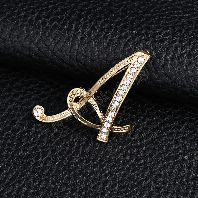 Alphabet brooches and pins store
