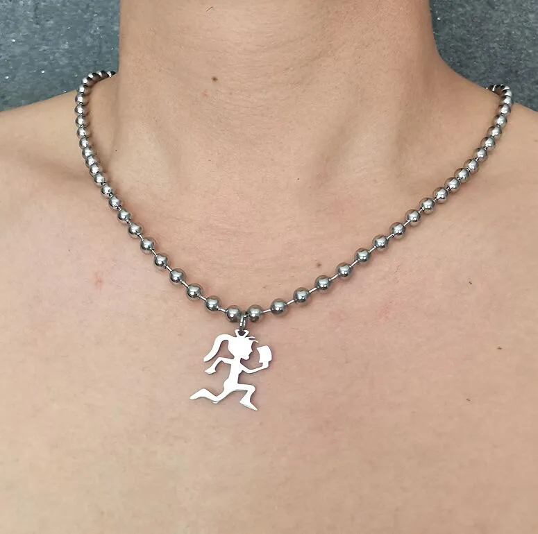 Choose ICP Hatchetman Necklace Stainless Steel 1 Pendant Charm With 6mm ...