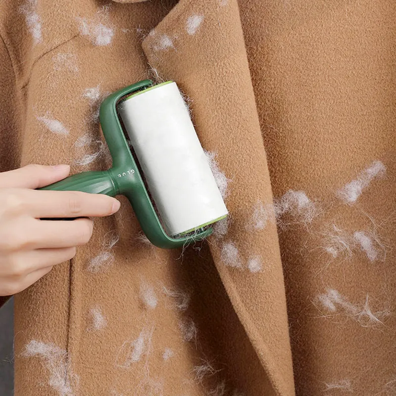 Tearable Lambswool Floor Buffers Lint Rollers Sticky Paper Pet Cat Hair ...