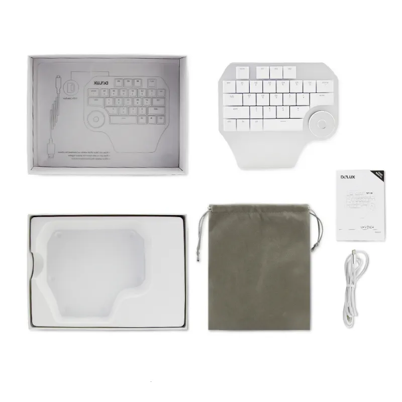 DHgate.com:Customizable Macro Keyboard - 28 Key Programmable Keypad ...