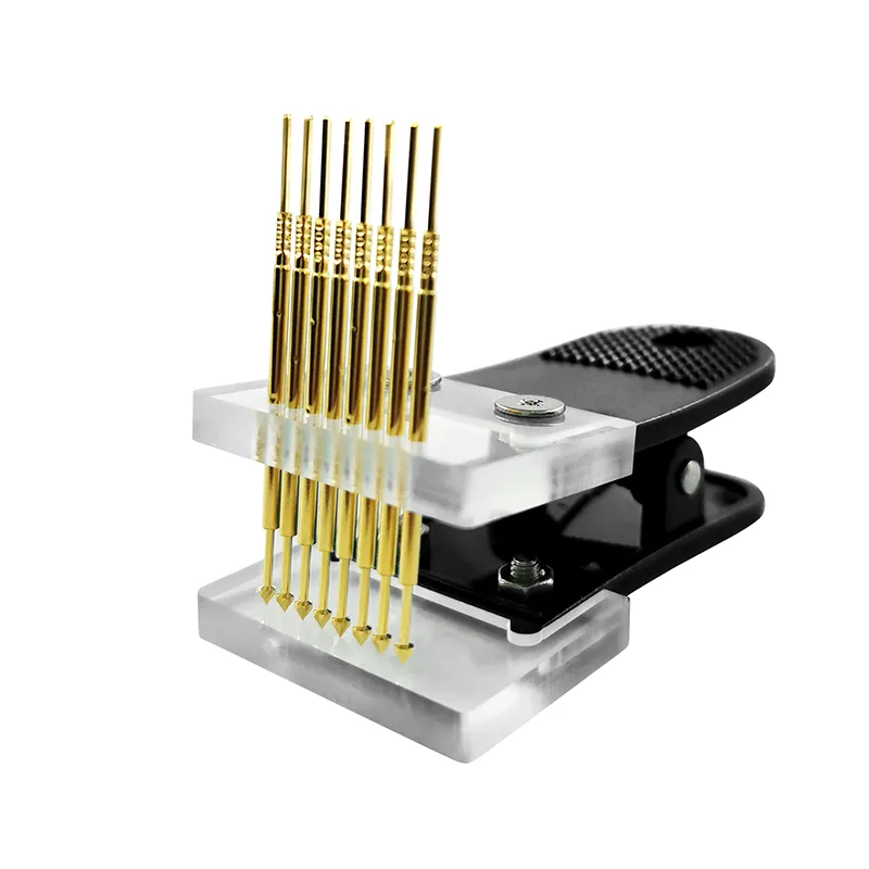 STM32 Hook Clip Test Probe 2 Pin To 8 Pin 2.54mm Debug Burning Clip For ...