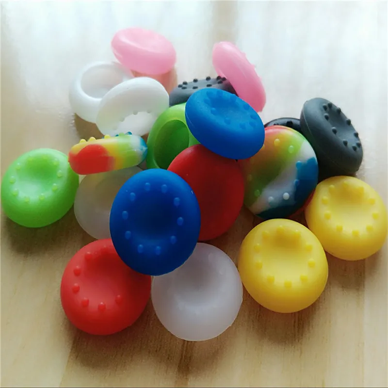 Soft Silicone Thumb Stick Caps Enhanced Grip Joystick Covers For Game ...