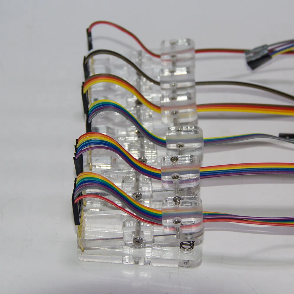 PCB Test Clip Fixture Program/Burn Test Frame For 2.54/2.0/1.27 Single ...